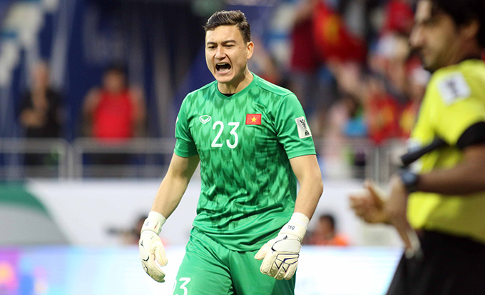 Đặng Văn Lâm tiếp tục thể hiện sự xuất sắc ở Asian Cup