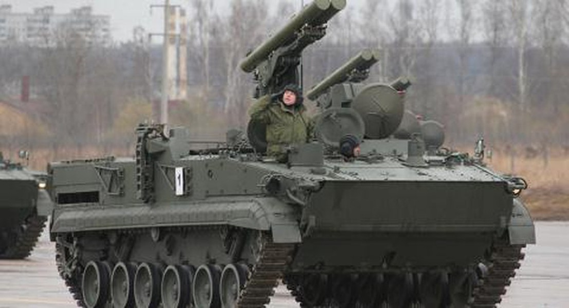 Tên lửa 9M123 Khrizantema-S lần đầu được LNA sử dụng