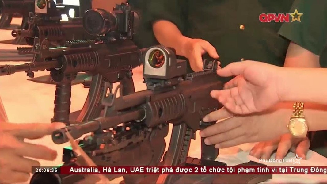 Truyền thông Nga chú ý đặc biệt súng trường tấn công STV-410