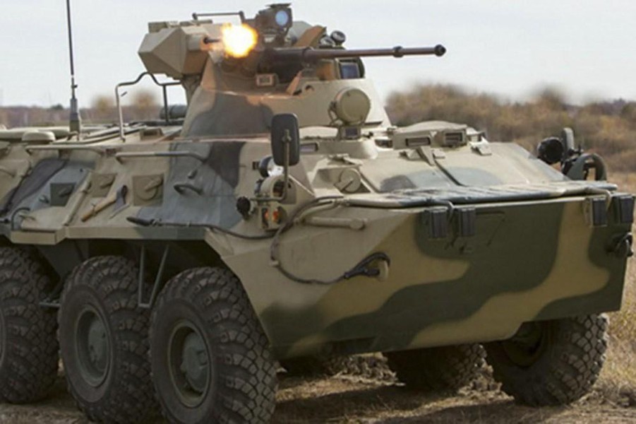 Ly khai Ukraine dùng BTR-82A đấu lại BTR-4 của Ukraine